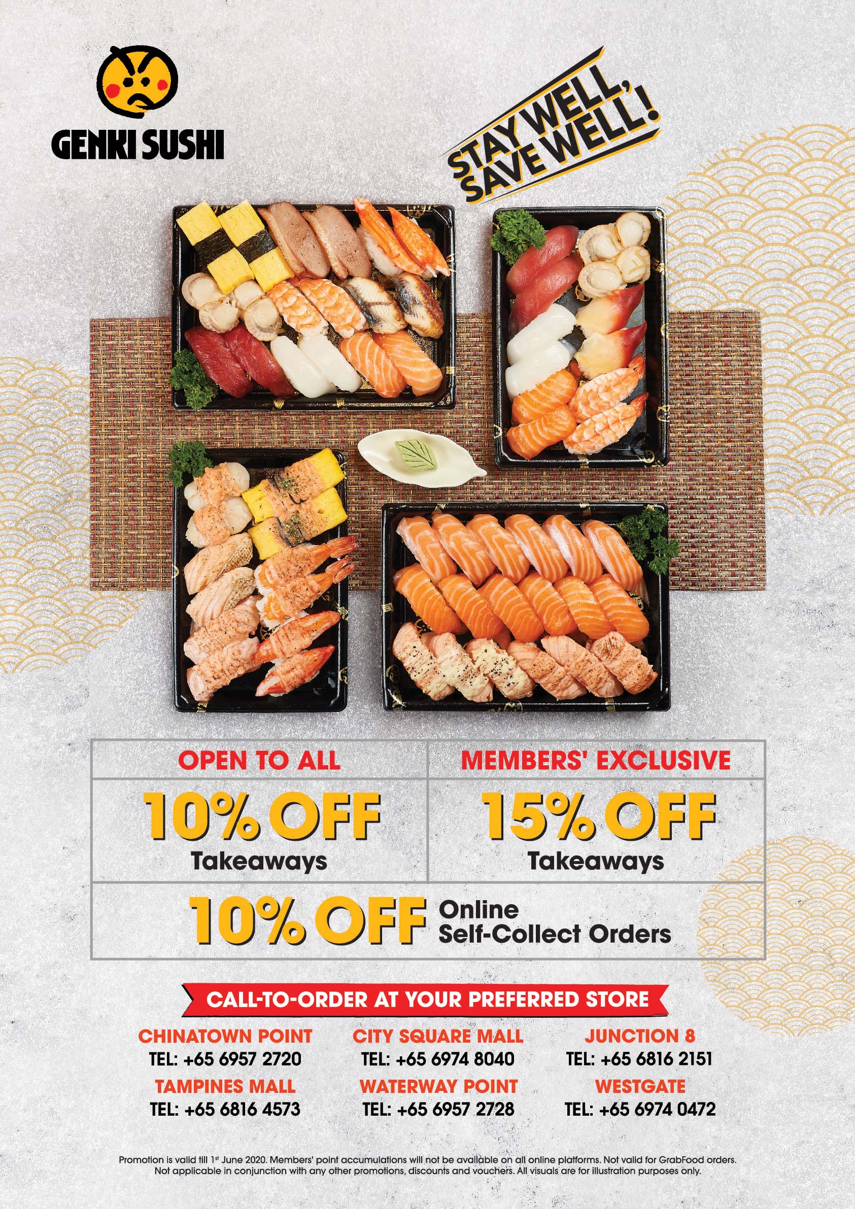 Promotions – Genki Sushi Singapore